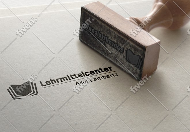 Display your logo or name in stamp and paper style by Imrsfv | Fiverr