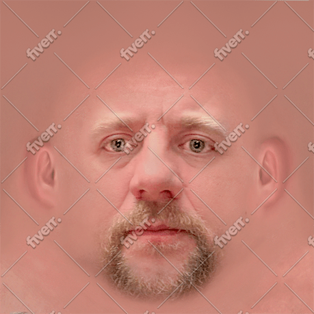 Create a wwe 2k face texture and portrait render for your caw by ...