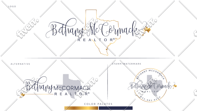 Do professional real estate signature logo with branding kit by Aryan ...