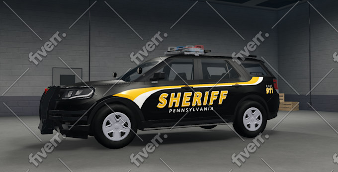 Design sheriff and patrol liveries for your erlc server by O6ezii | Fiverr