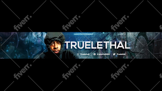 Design amazing youtube banner for gaming , business and events by ...