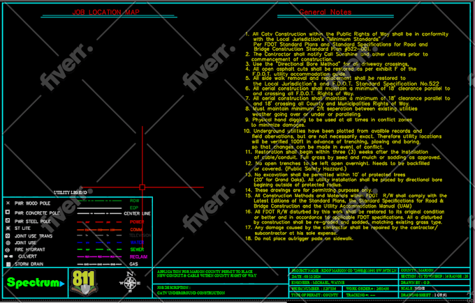 Design autocad template title blocks, logo, stamp by Subhajit1991 | Fiverr