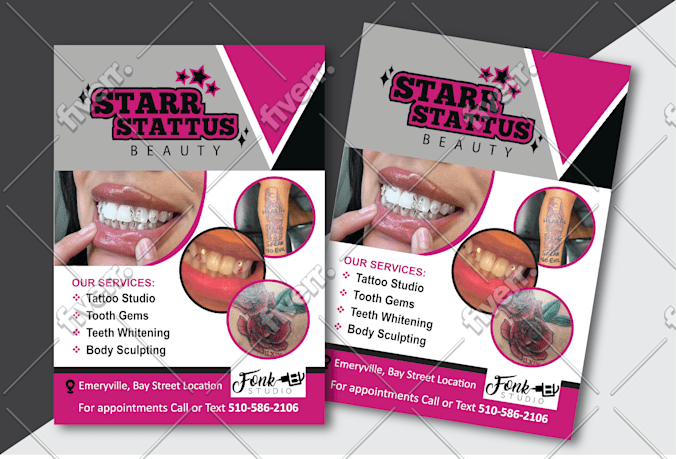 Do exceptional flyer, leaflet, one pager, pamphlet by Jessiecreative ...