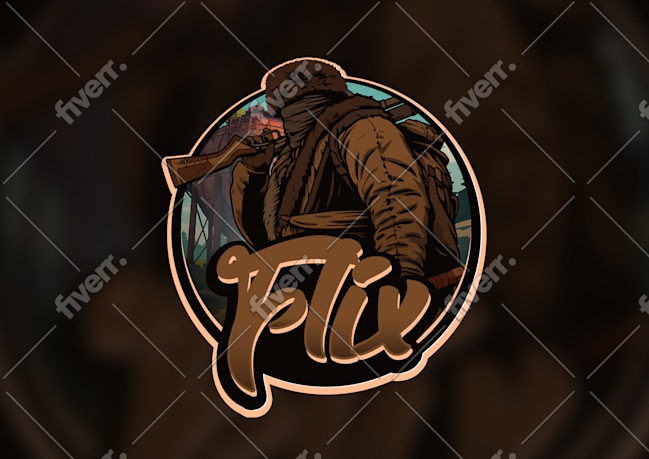 Design your dream rust server logo and banner by Jabeen_designs | Fiverr