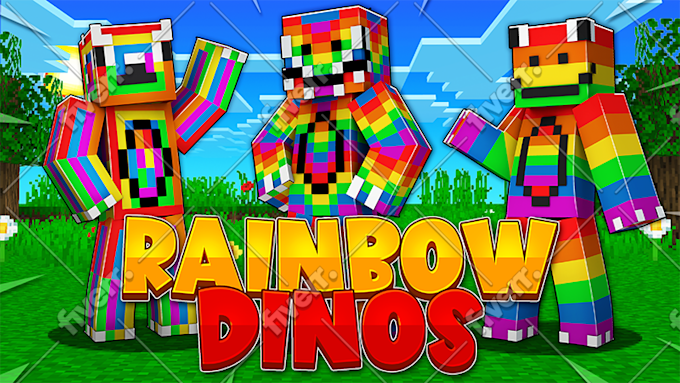 Make best minecraft key art by Theloren | Fiverr