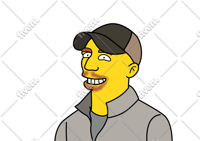 Draw you as a funny yellow cartoon character by Crazzy | Fiverr