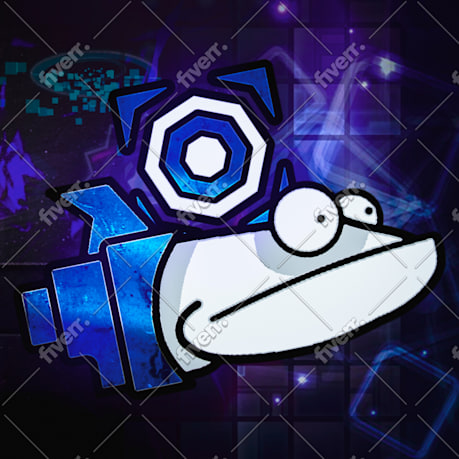 Make a gd icon pfp, geometry dash avatar, profile pic by Fakeyfx | Fiverr