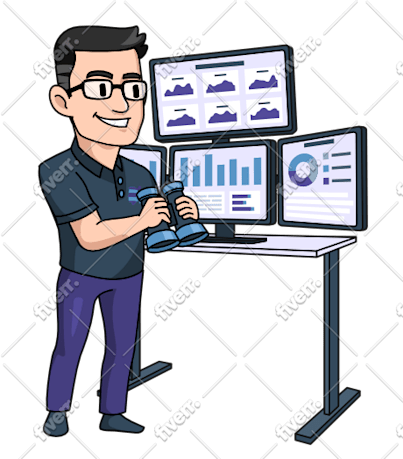Create a unique cartoon monoline illustration by Boimwoim | Fiverr