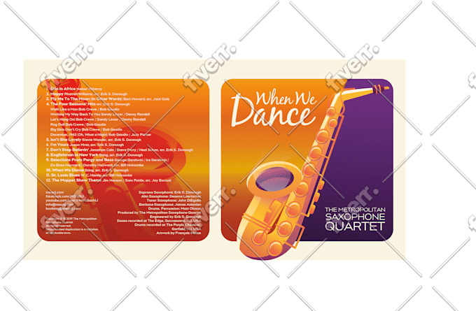 Design your album cover by Kidslikefran | Fiverr