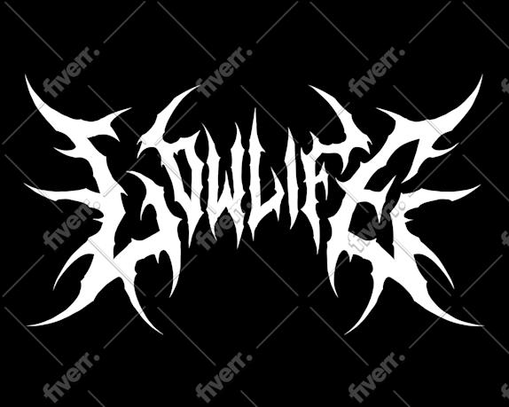 Design a brutal death metal logo in my unique style by Ifanfarid | Fiverr