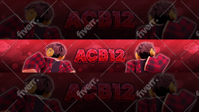Make you an astonishing roblox gfx banner for youtube by Minh6a0 | Fiverr