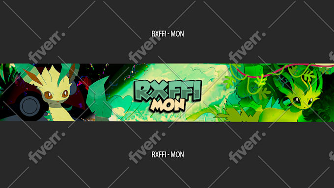 Design a pokemon gaming banner by Mahmudulhaque35 | Fiverr