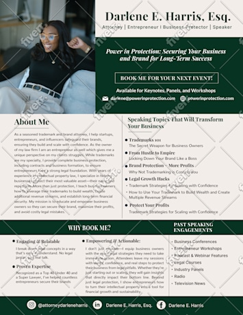 Design brand elevating press or media kit,epk, one pager, speaker one ...