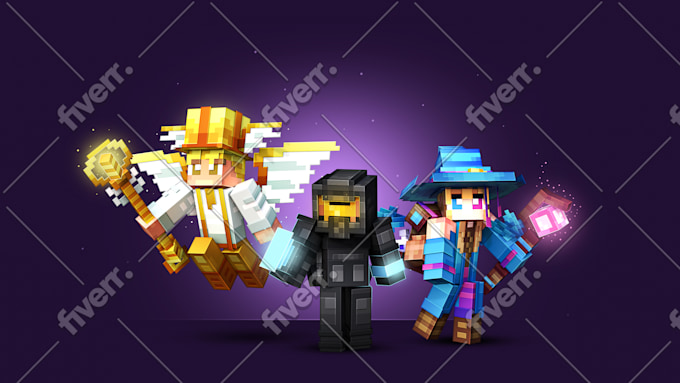 Minecraft art style created by Mineartsstudios | Fiverr