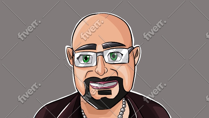 Drow cartoon youtube thumbnail in any art style by Neon_roy | Fiverr