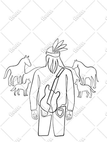 Draw gorgeous one line art illustration in 24 hours by Dielyn_lineart ...