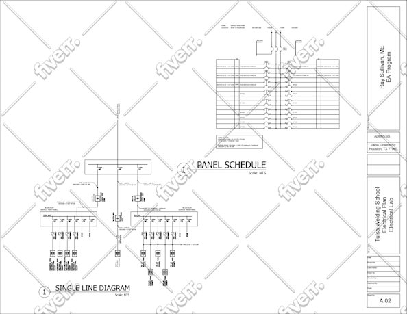 Design electrical ev charging layout plan, site view, sld and panel ...