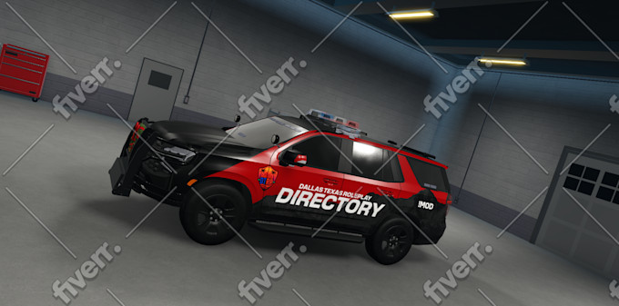 Design custom staff liveries for your erlc server by O6ezii | Fiverr