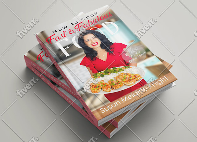 Design an unique cookbook cover and recipe book cover design by ...