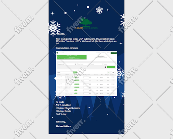 Design professional email template by Arshad_h | Fiverr