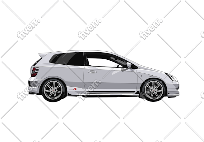 Draw expert vector car illustrations ,ready for any use by Fadhil_ | Fiverr