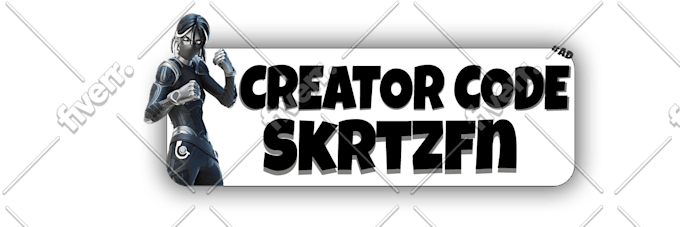 Make you a support a creator code overlay for streamers by Yokaiguy ...