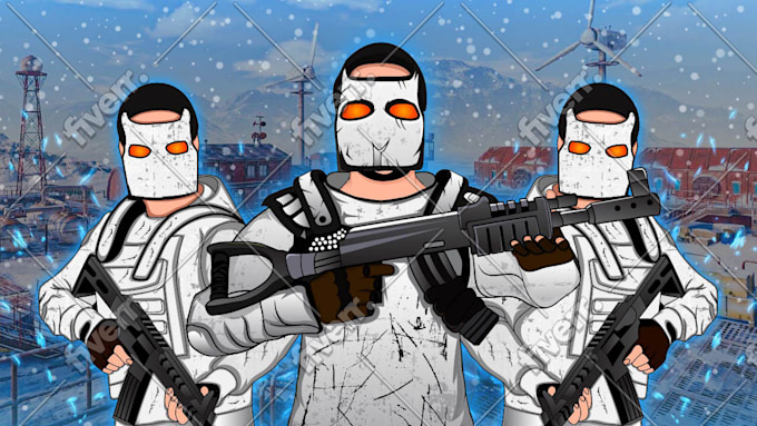 Design rust server logo for discord fivem and roleplay by Aiman_designn ...