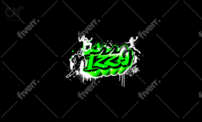 Create your name or logo in graffiti art style with characters by ...