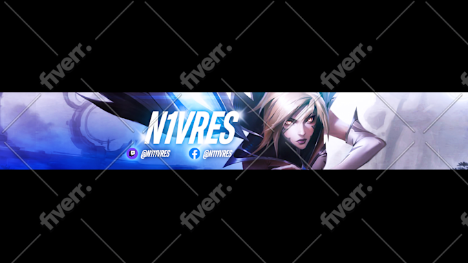 Diseña un increíble banner de league of legends.