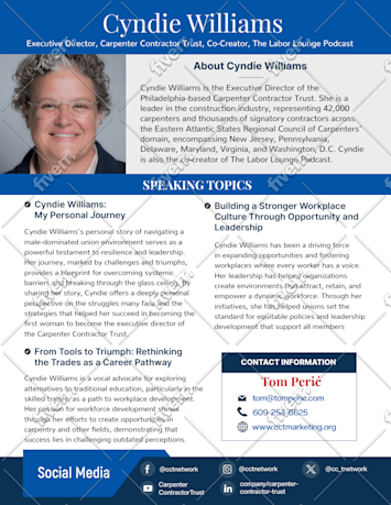 Design brand elevating press or media kit,epk, one pager, speaker one ...