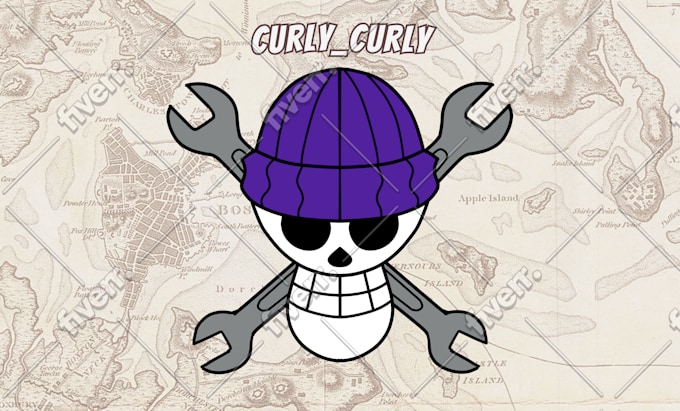 Create high quality custom one piece jolly roger any purpose by ...