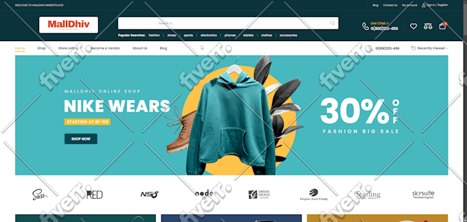 Build multi vendor marketplace website and flutter android and ios app by Ahmedatef55 | Fiverr