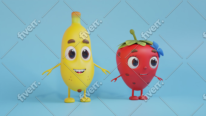 3d animation for kids, music, rhymes, learning video by Animox_studio ...