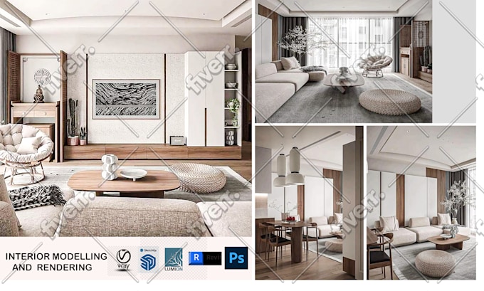 Do 3d modeling rendering using revit sketchup lumion by Archi_visualz01 | Fiverr