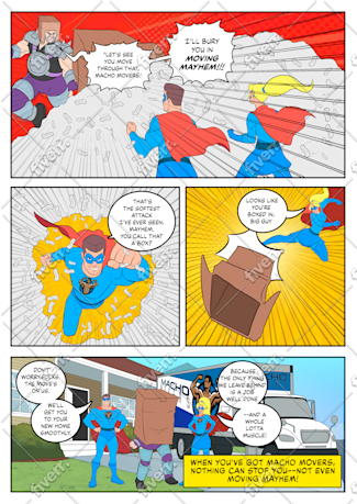 Draw custom comic pages, manga or webtoons for you by Kitsunekei1 | Fiverr
