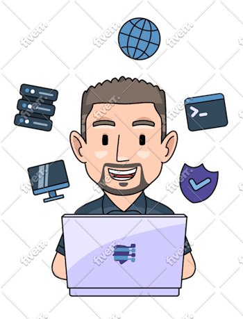 Create a unique cartoon monoline illustration by Boimwoim | Fiverr