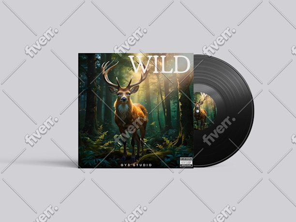 Design a minimalistic album cover art by Chathura369arts | Fiverr