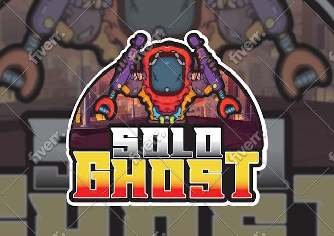 Do unique rust server logo design, discord icon with panels, overlays ...