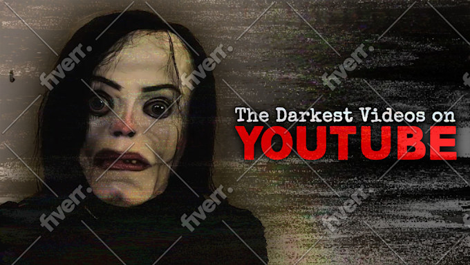 Create scary horror clickbait youtube thumbnail by Yassirezr | Fiverr