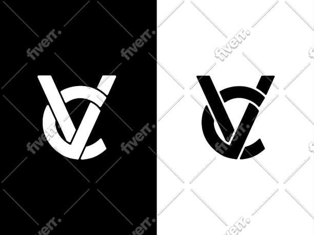 Create overlapping initial letter monogram logo design by Razib_sumon ...