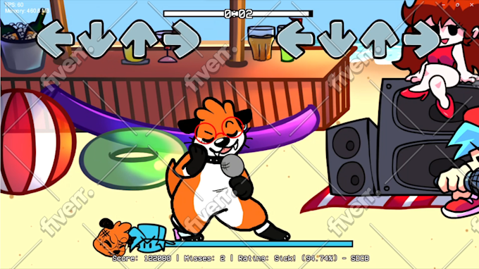 Create a friday night funkin fnf mod for you by Luryu_ | Fiverr