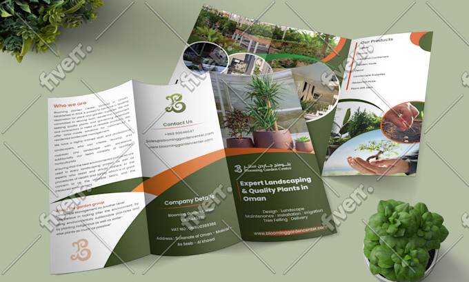 Design flyer, leaflet, bi fold, tri fold, multi page brochure, company ...