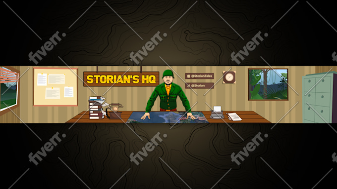 Create custom banner for kick twitch youtube social media banners by ...