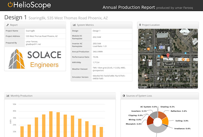 Generate helioscope solar pv design and shading report by ...