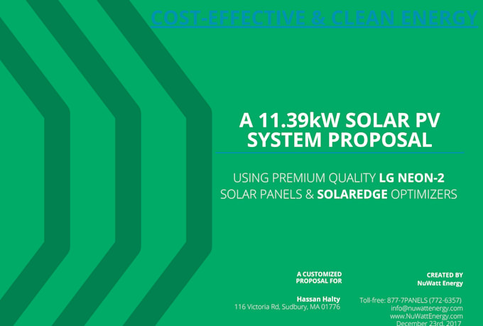 Design and create aurora solar proposal by Solaceengineers