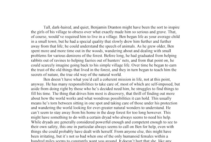 Create a character for your story or game by Sharider | Fiverr