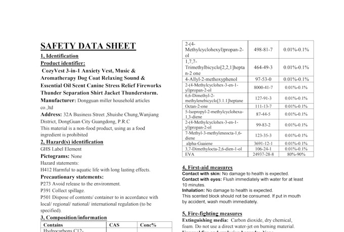 Prepare safety data sheet sds msds for amazon hazmat product by ...