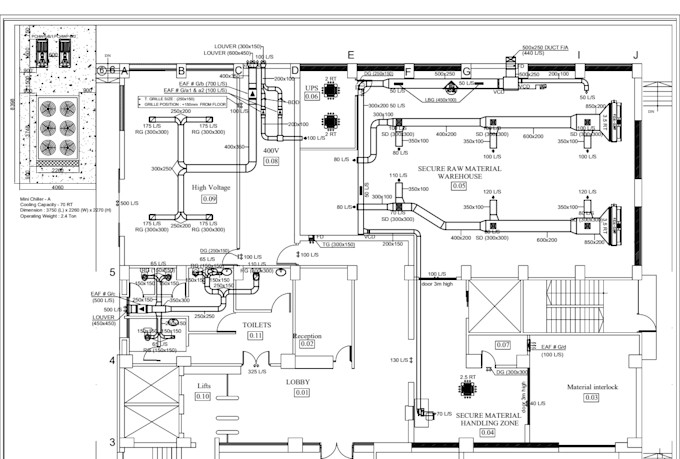 Design hvac for your building by Madmiad | Fiverr