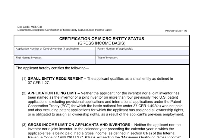Draft provisional patent application for your invention by Ibufat | Fiverr
