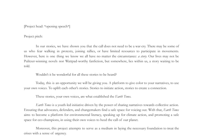 Create a short script for educational, promotional videos by ...